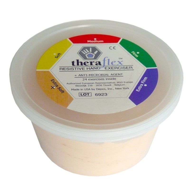 Ergoterapinė masė THERAFLEX Putty, kūno spalvos | Meda
