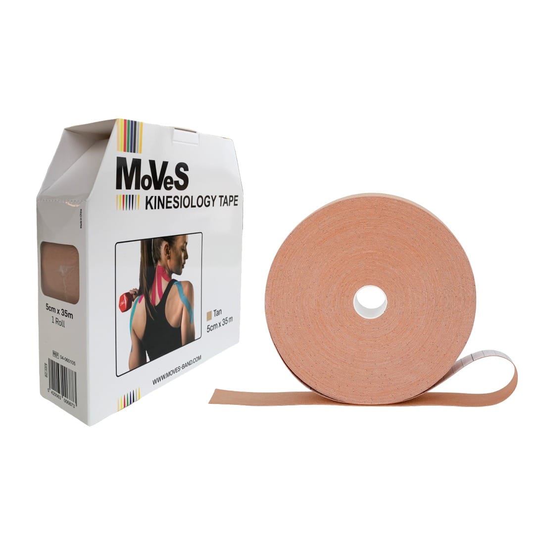 Kineziologinis teipas, 5 cm x 35 m, kūno spalvos | Meda