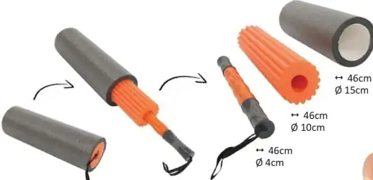 Mambo Max 3-in-1 massage rollers | Meda